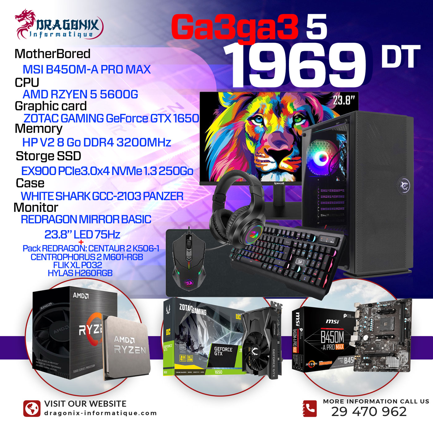 Dragonix informatique – Vente produits informatique, Gaming, PC gamer ...