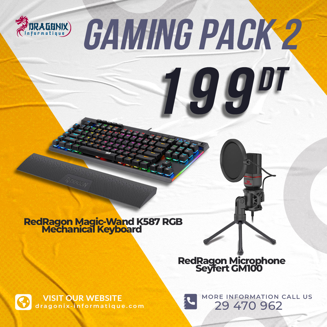 Dragonix informatique – Vente produits informatique, Gaming, PC gamer, Tunisie, Sousse